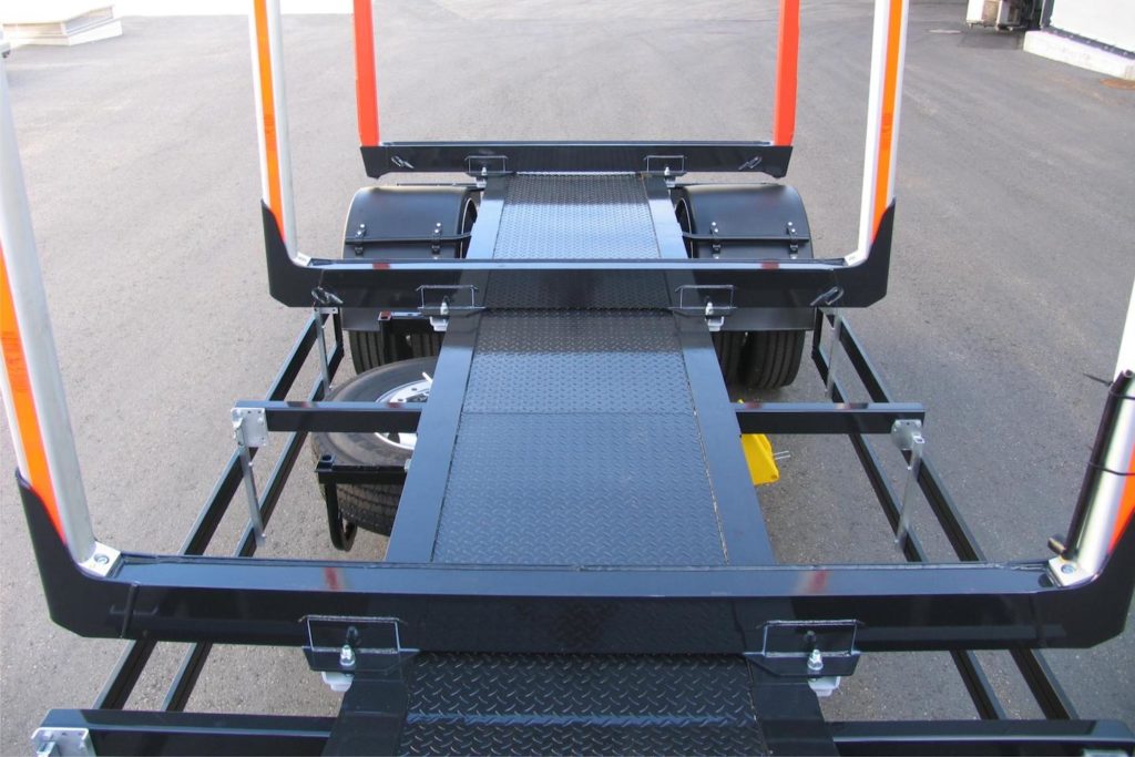 2-axle stanchion trailer - without platform - UAB "Ligranta"