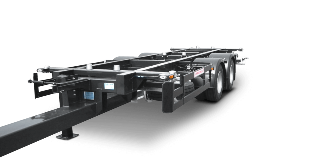 Centre-axle BDF low loader trailer chassis - UAB "Ligranta"